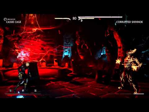 Mortal Kombat X final boss spamming....