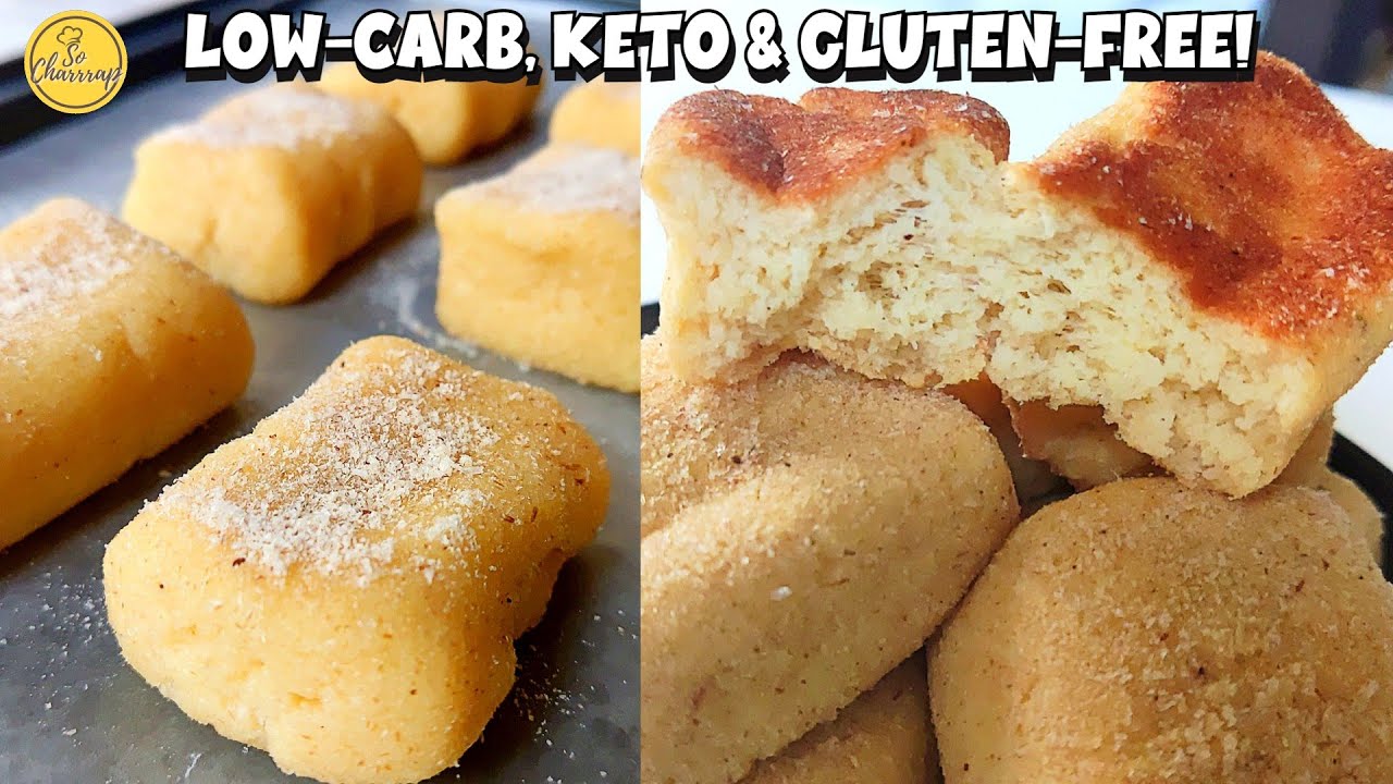 SOFT AND FLUFFY LOW-CARB KETO PANDESAL/GLUTEN-FREE PANDESAL/PANDESAL ...