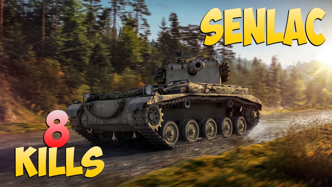 Senlac - 8 Kills 4.5K DMG - Assertive! - World Of Tanks - YouTube