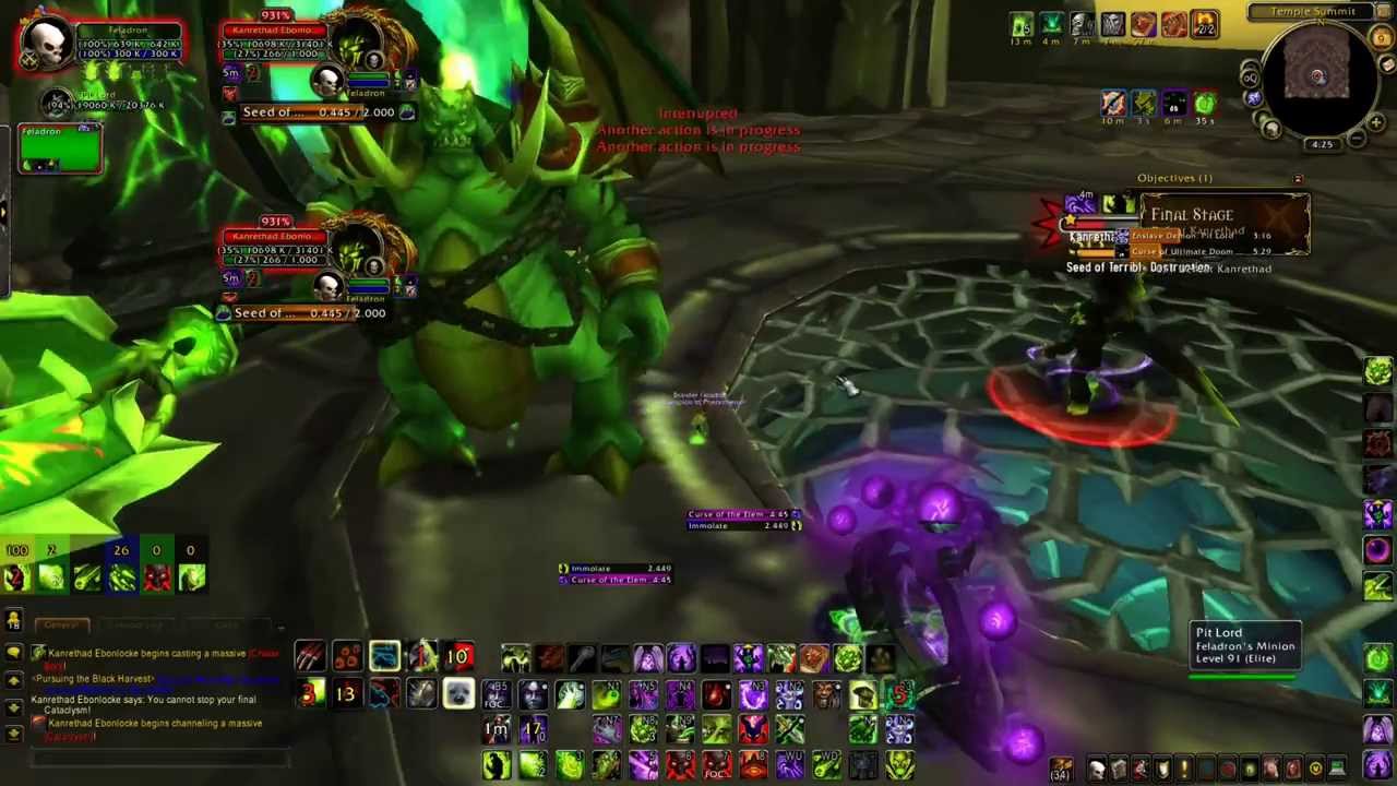 Warlock green fire stage 8 guide - YouTube