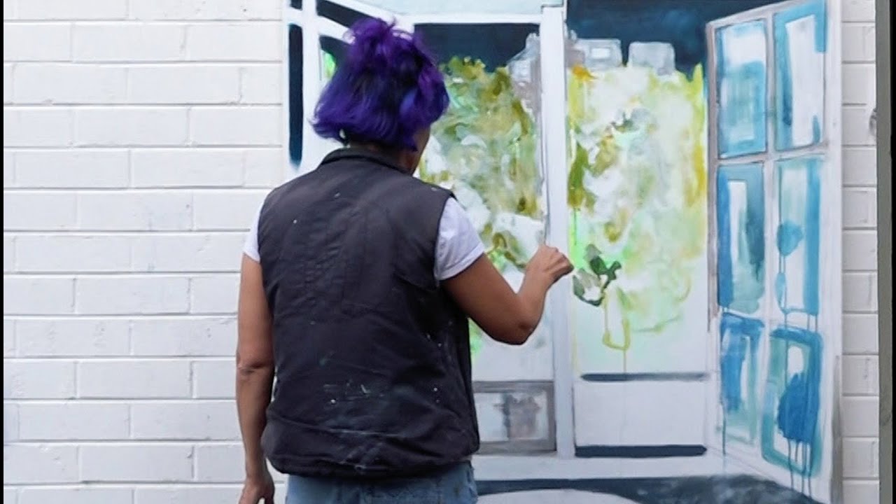The Magic of Mark Making with Fiona Verity, Sydney Artist - YouTube