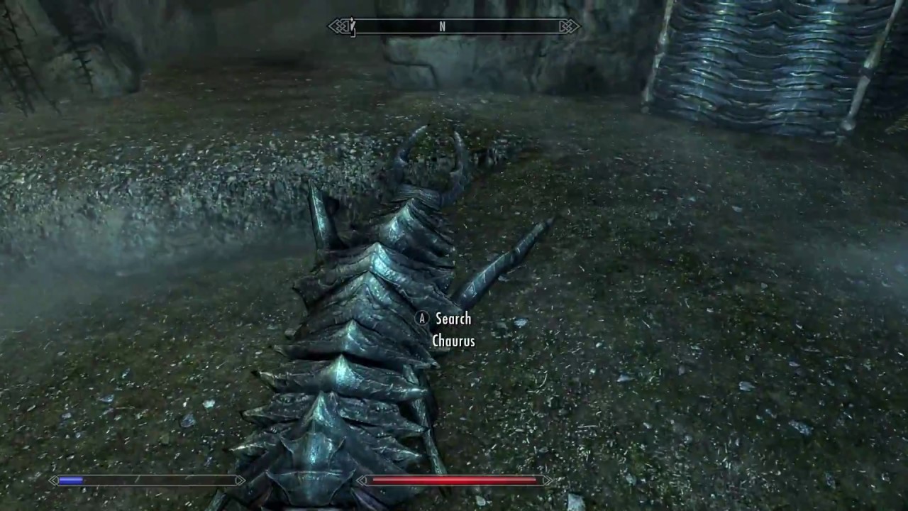 How to get Chaurus Chitin - Skyrim Special Edition - YouTube