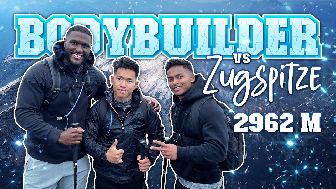 110kg Bodybuilder wandert auf den höchsten Berg Deutschlands 🇩🇪(extrem ...