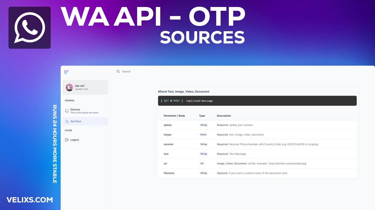 INSTALL WA API DI HOSTING - YouTube