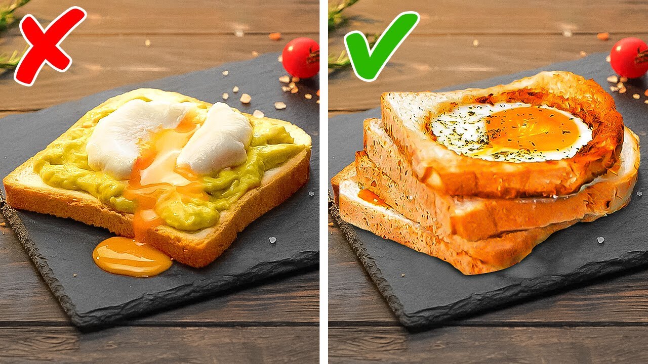 Tasty Breakfast Ideas You Can Cook With Eggs - YouTube