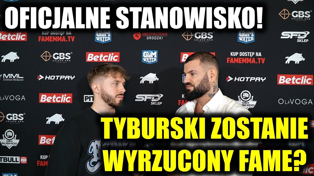 WOJTEK GOLA: TYBURSKI NIE ZAWALCZY NA SOBOTNIEJ GALI - YouTube