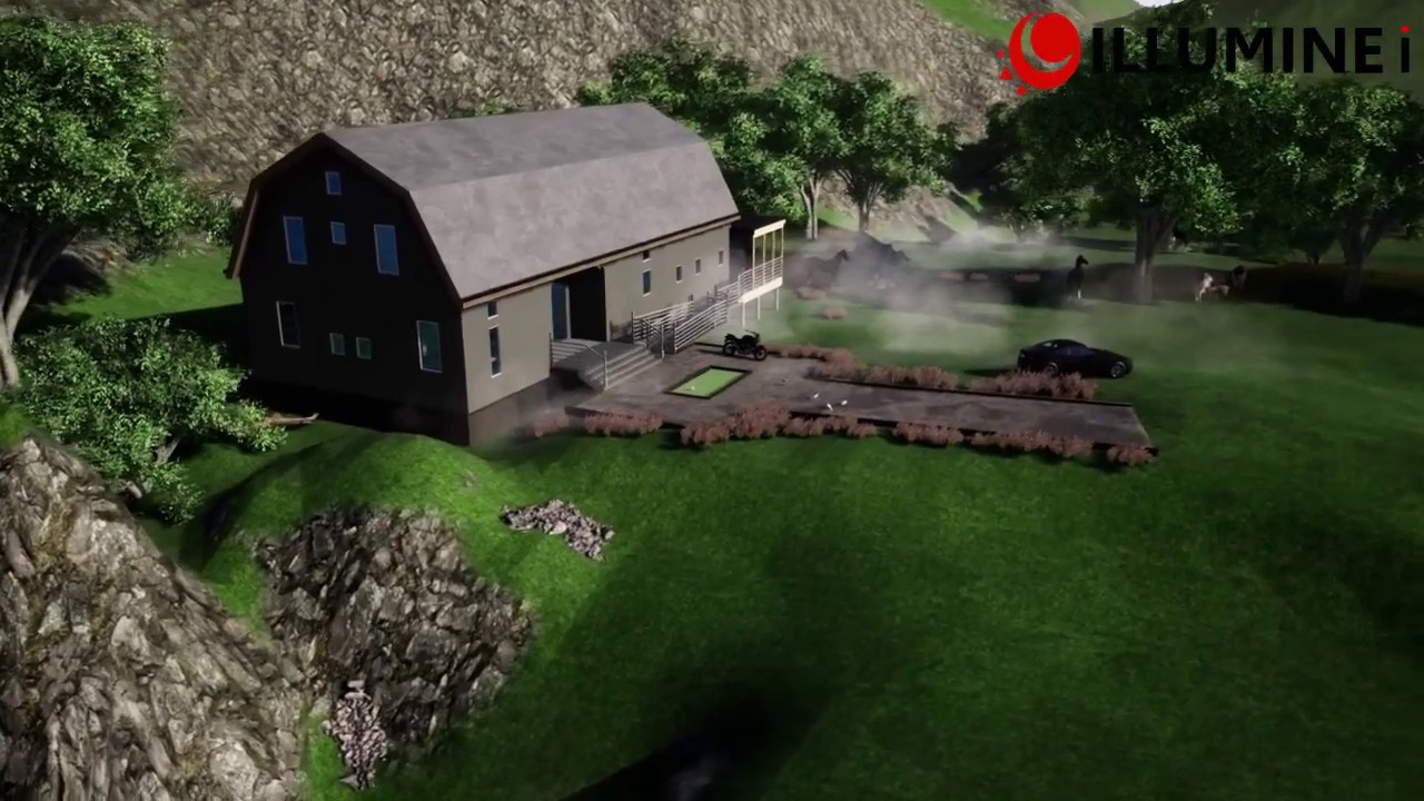 Case Study: BIM | Barn Walk-through - YouTube