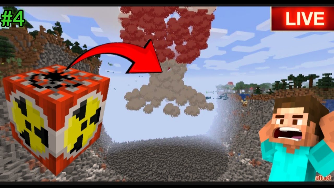 Minecraft Maga Explosion #4 - YouTube