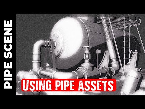 BLENDER: USING PIPE ASSETS - YouTube
