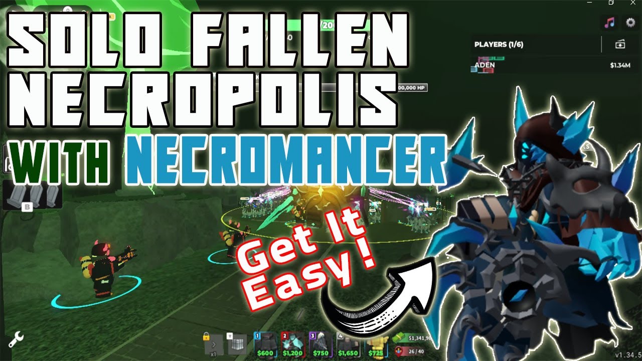 SOLO TRIUMPH FALLEN MODE IN NECROPOLIS - FALLEN NECROMANCER QUEST ...