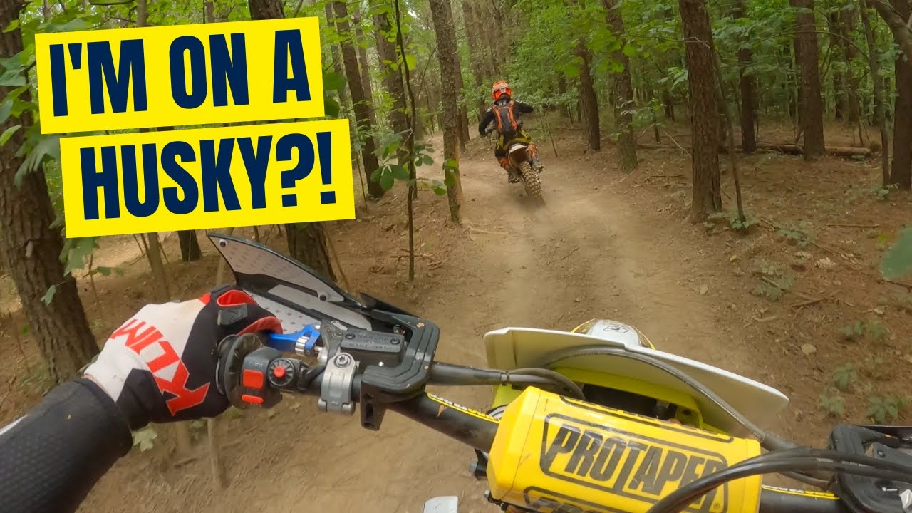 Trying a 2020 Husky TX 300i - YouTube