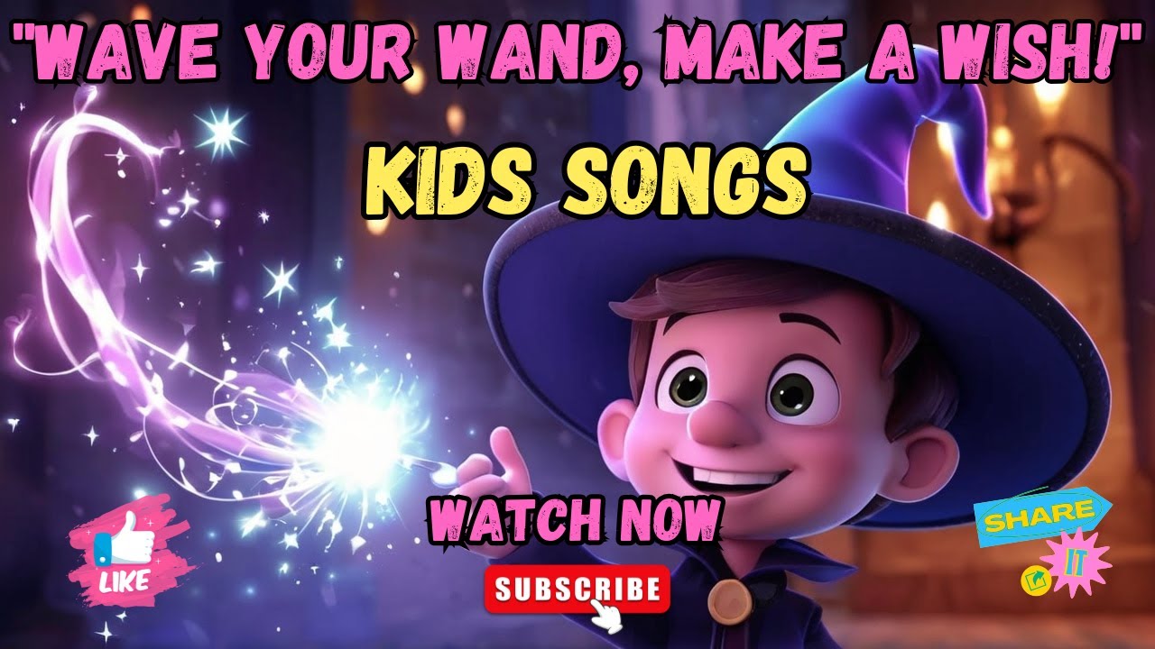 Magical Kids Song Lyrics: "Wave Your Wand, Make a Wish!" - YouTube