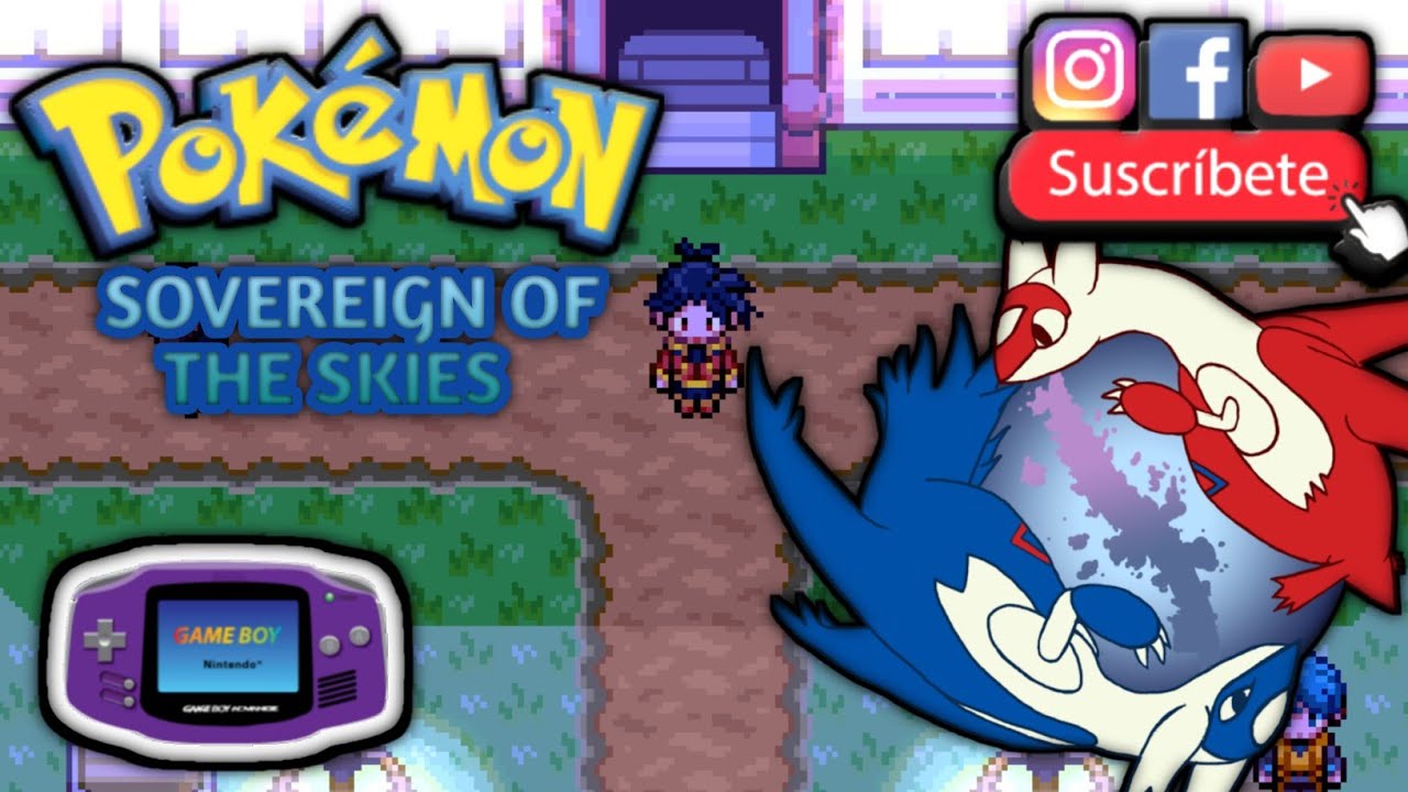 POKÉMON SOVEREIGN OF THE SKIES BETA 2.1.1 UN HACKROM CON NUEVA HISTORIA ...