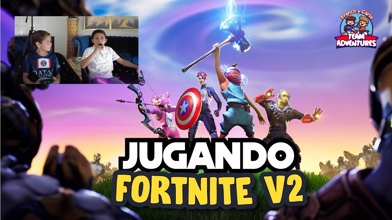 Jugando Fortnite v2 |Franco y Carlo Team Adventures. - YouTube