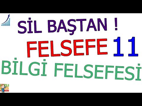 Sil Baştan Felsefe 11 - Bilgi Felsefesi