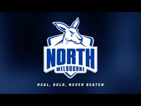 North Melbourne unveils new logo - YouTube