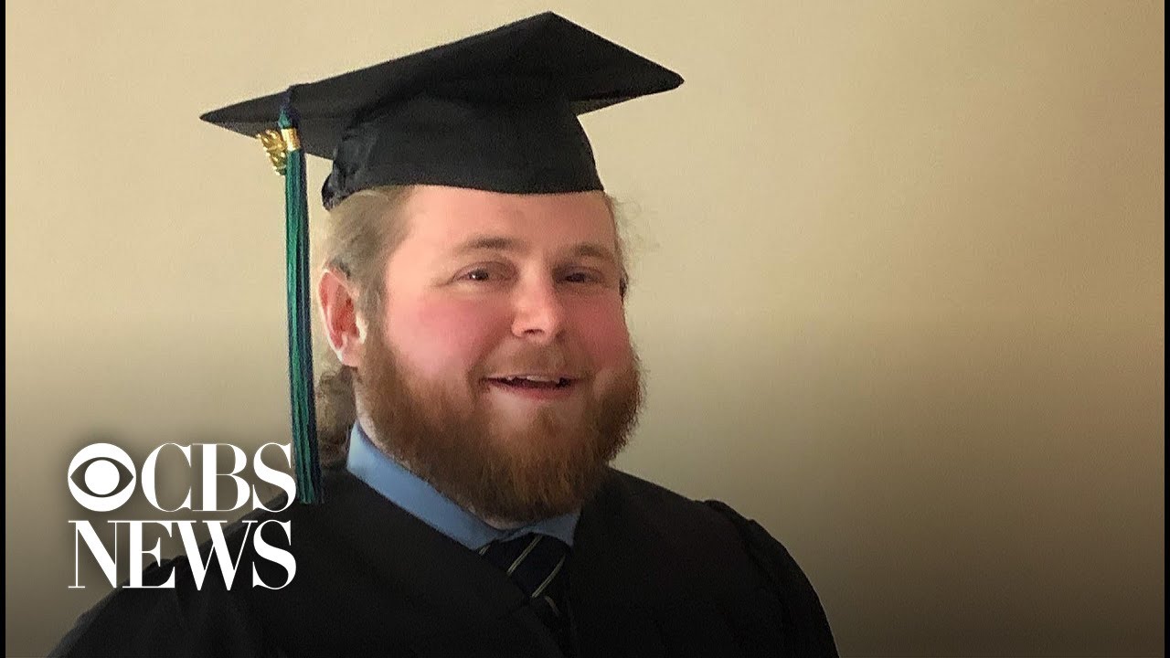 School bus driver inspired by kids to go back to school himself - YouTube