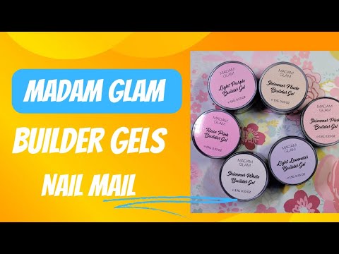 Builder Gels from Madam Glam / Nail Art - YouTube
