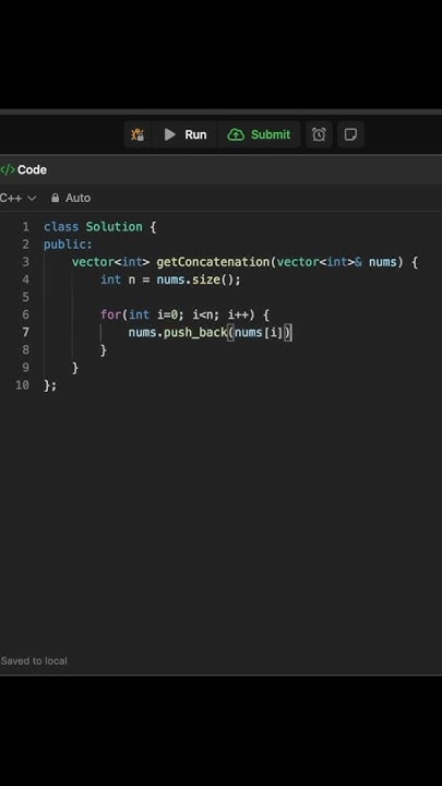 Concatenation Of Array Leetcode 1929 Shorts Leetcode Interviewquestions Youtube