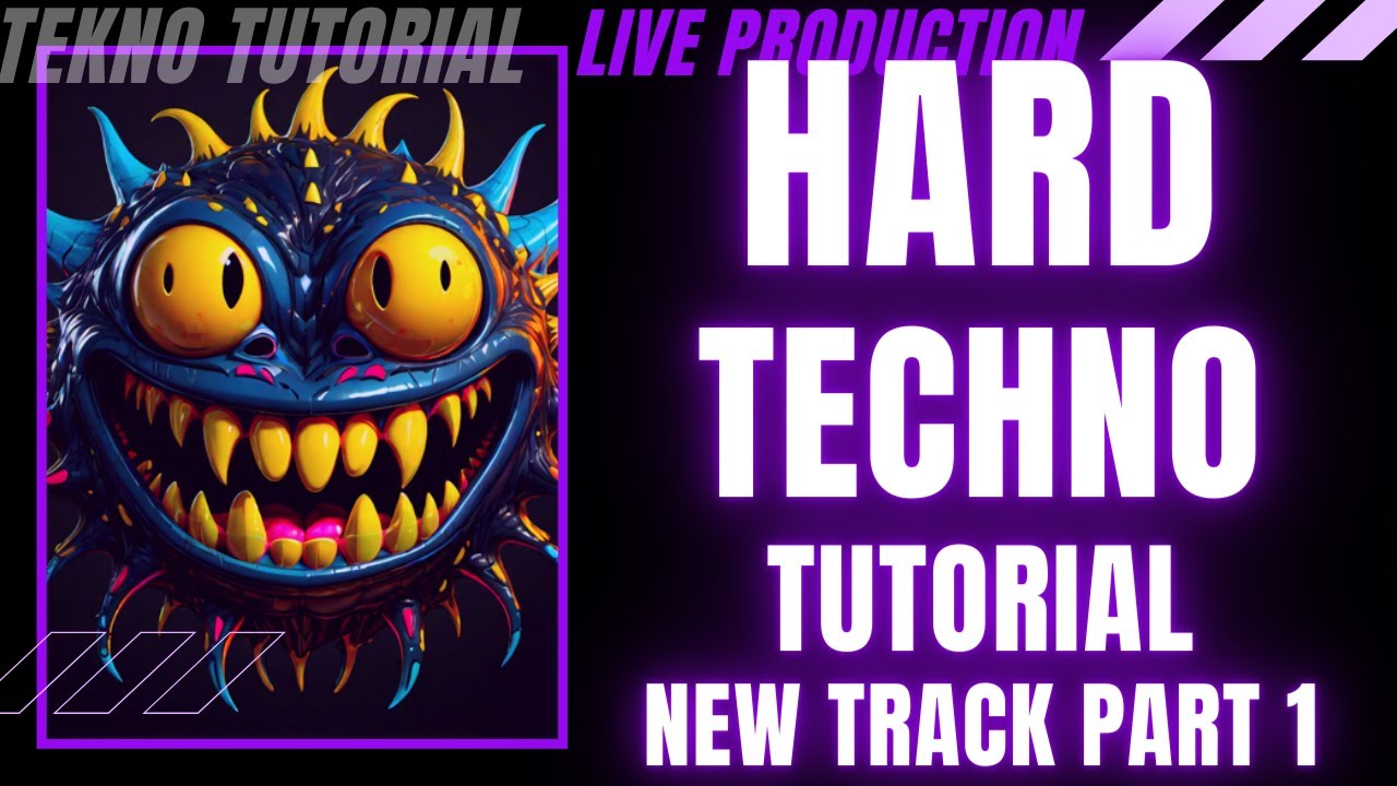 #21 Tekno /Hard techno Tutorial: Live Production from scratch - YouTube