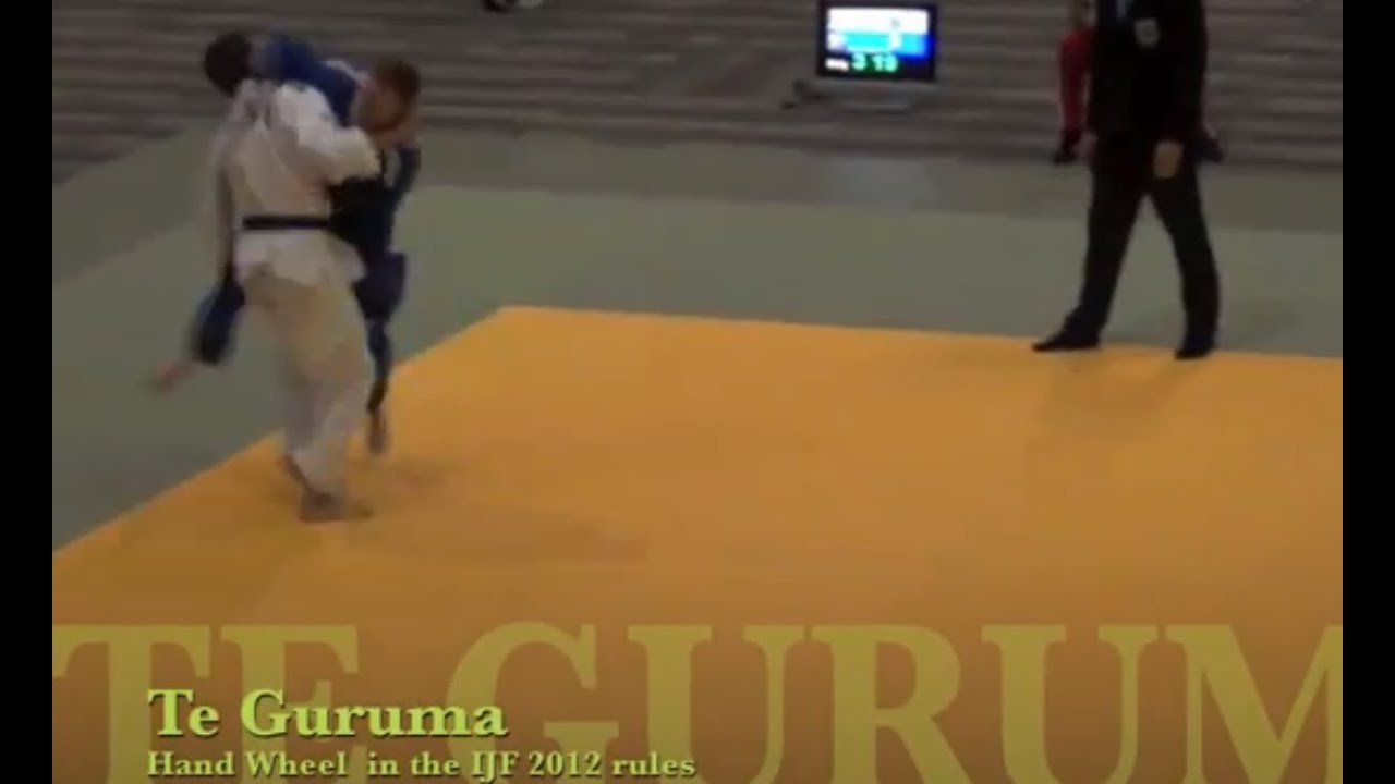 Te Guruma HAND WHEEL 2012 leg grab IJF now Illegal throw, aka SUKUINAGE ...