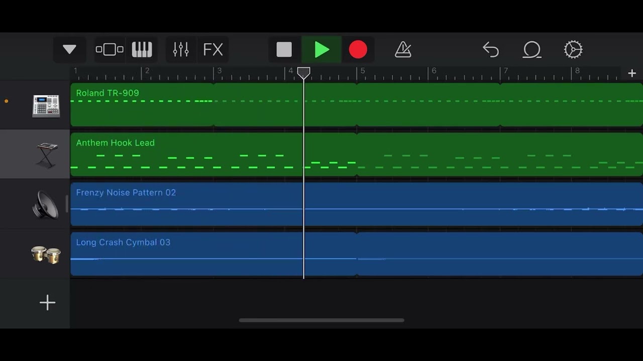 Speedcore song made in GarageBand iOS - YouTube