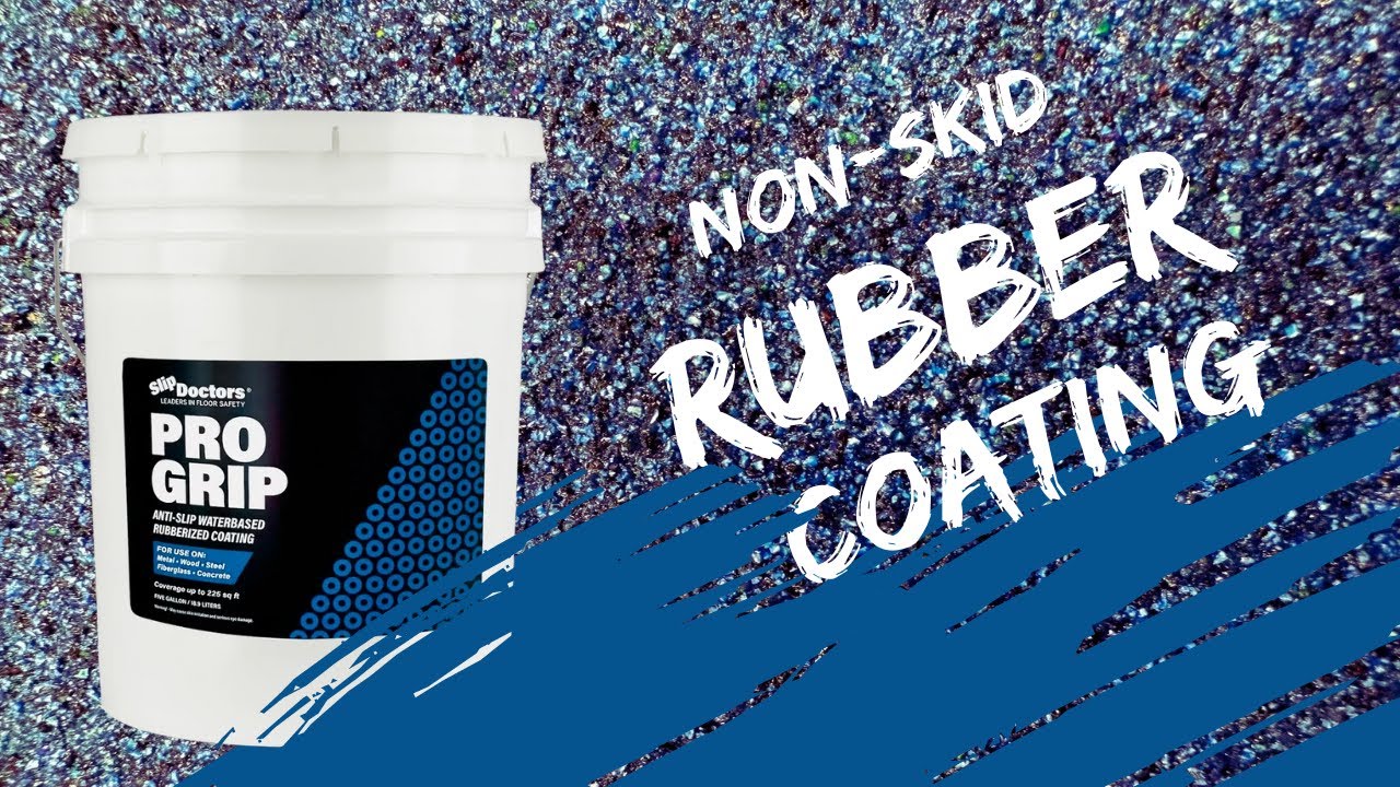 Revamp Your Surface with Pro-Grip Non-Skid Recycled Rubber Paint ...