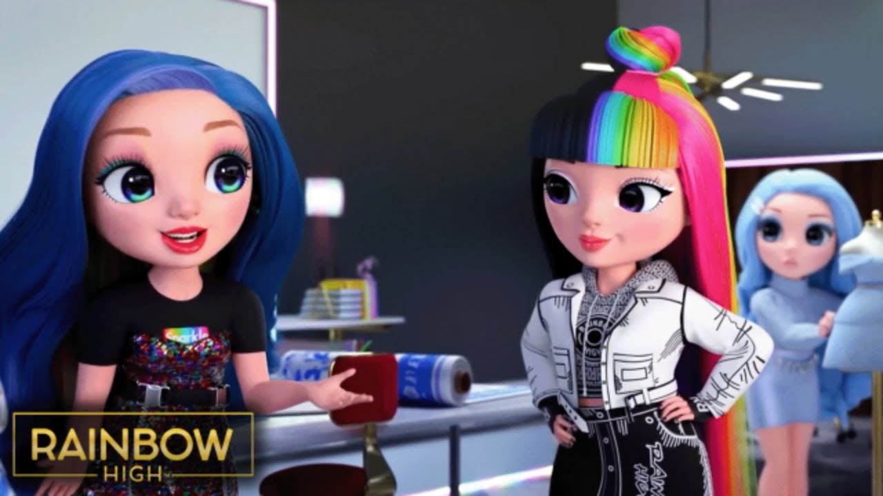 Amaya Finds Her Spark! 🌈🧵 | Rainbow High Clip - YouTube