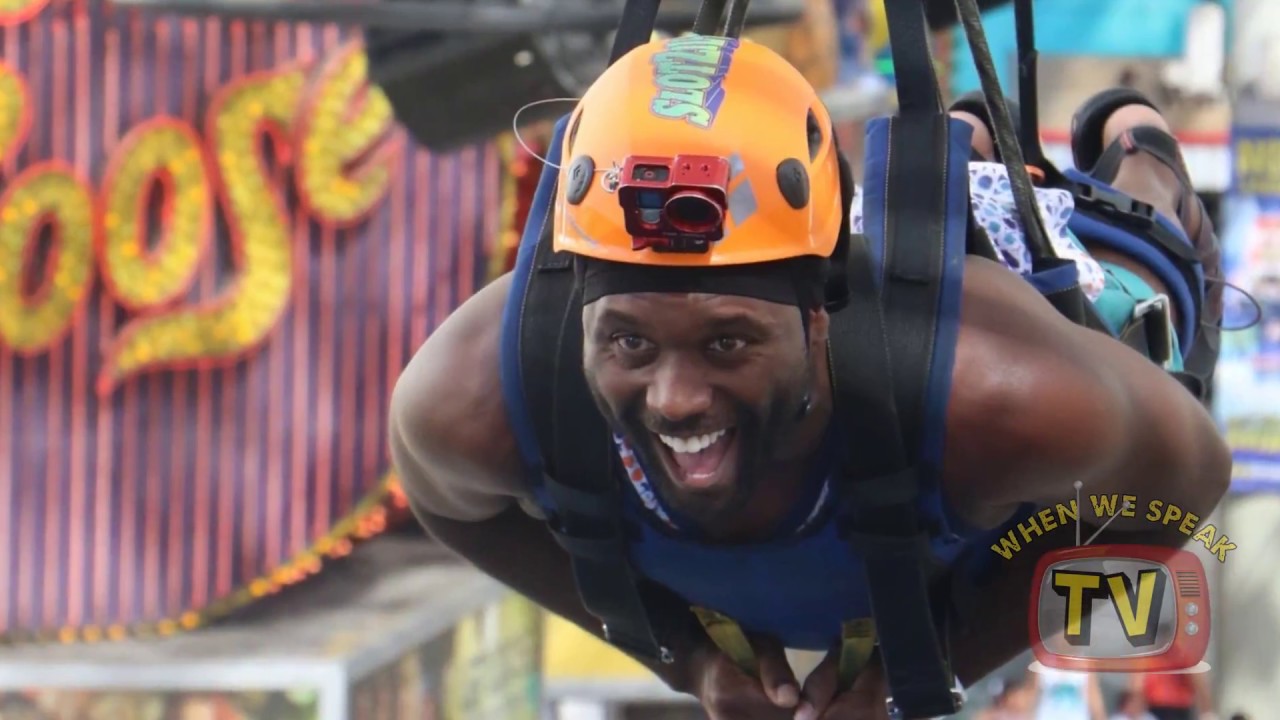 Superman Zipline Over Las Vegas - YouTube