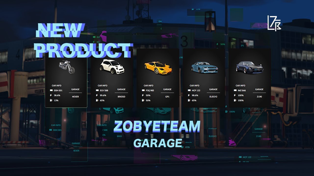 (New UI) ZOBYETEAM_GARAGE | FiveM | ZOBYETEAM - YouTube
