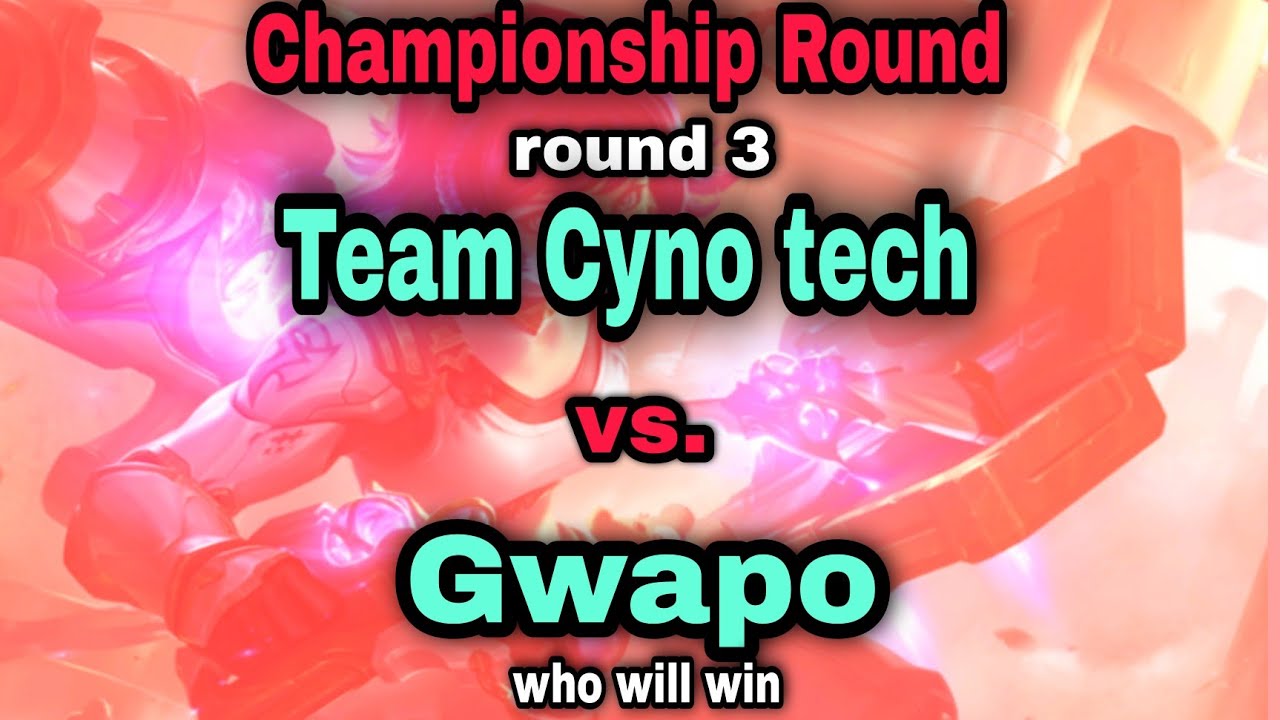Round-3/Championship round/team Gwapo vs. Cyno tech - YouTube