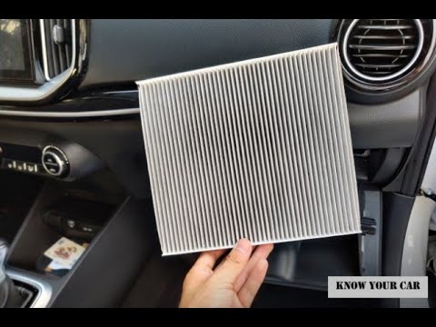 How to Replace Cabin Air Filter 2013 - 2016 Toyota Axio/Fielder - YouTube