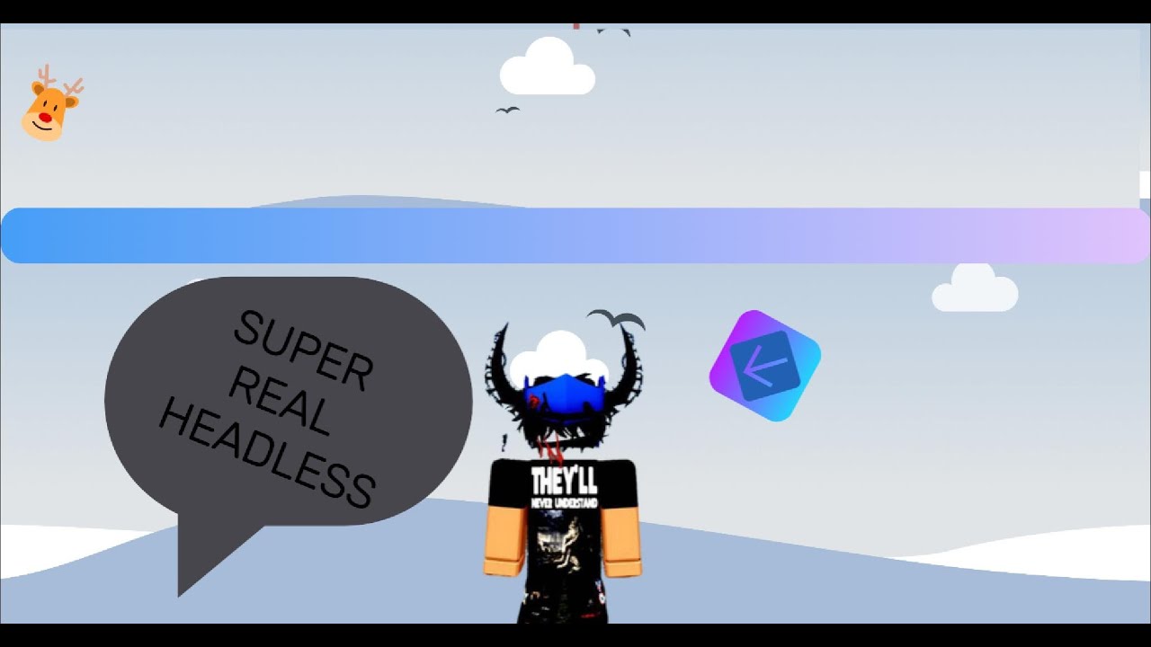 SUPER REAL HEADLESS IN ROBLOX!! - YouTube