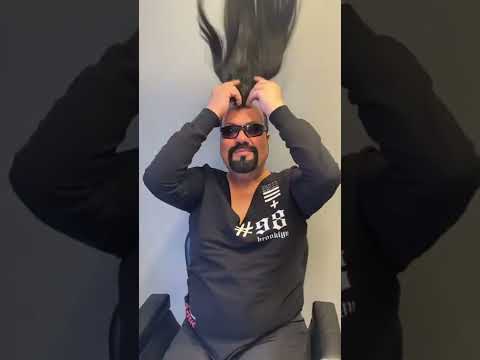 Bugün ki misafirimiz kobra murat teşekkür ederiz🙏🏻😍 #germany  #shorts  #protezsaç #haircare