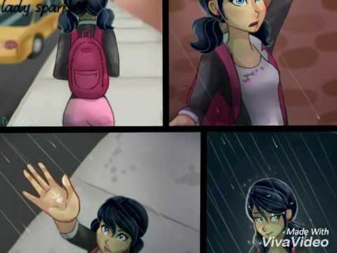 Miraculous ladybug cómic #2 umbrella