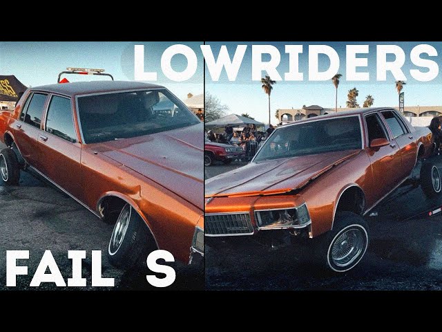 Lowrider Fail Lowrider Fails And Breaks! YouTube
