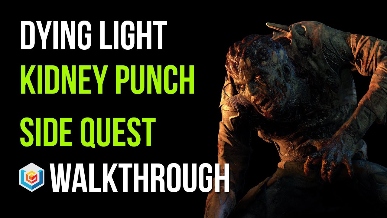 Dying Light Walkthrough Kidney Punch Side Quest Gameplay Let's Play ...