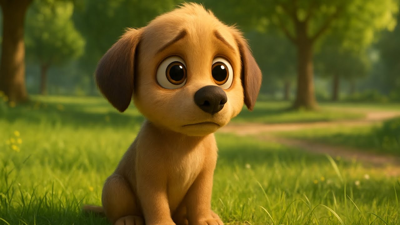 The Lost Puppy | Short story for kids | Animation video | Preschool ...