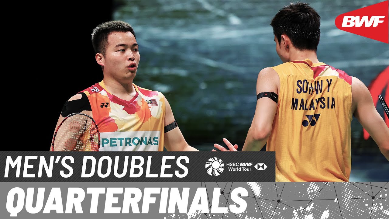 VICTOR Denmark Open 2023 | Chia/Soh (MAS) [5] vs. He/Ren (CHN) | QF ...