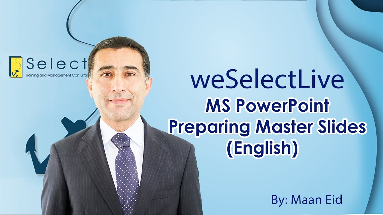 MS PowerPoint Preparing Master Slides (English) - YouTube