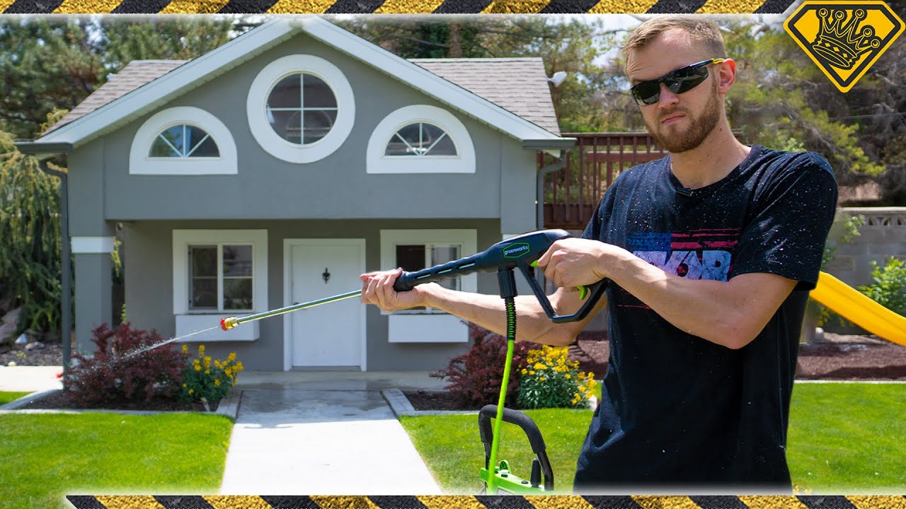 Can A Power Washer Shatter Your WINDOW? - YouTube