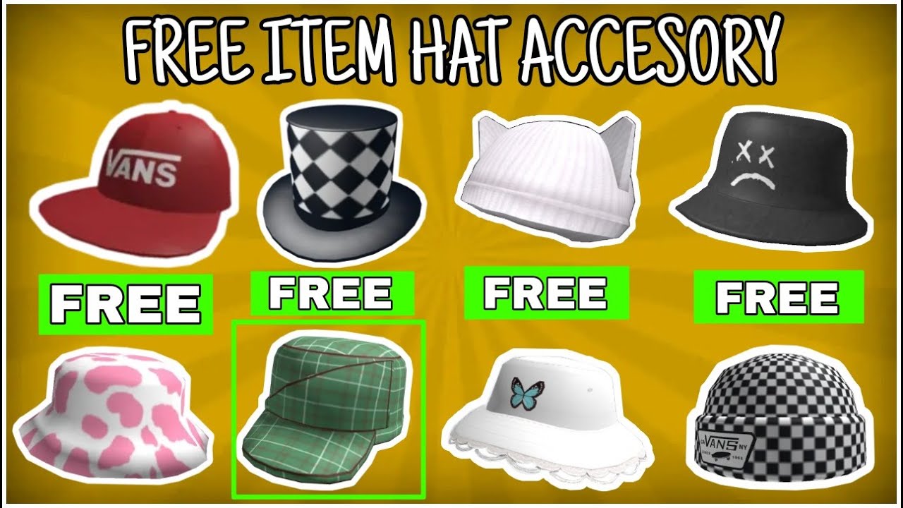 *FREE HAT ITEM* HOW TO GET FREE HAT ITEM ACCESORY IN ROBLOX (2021 ...