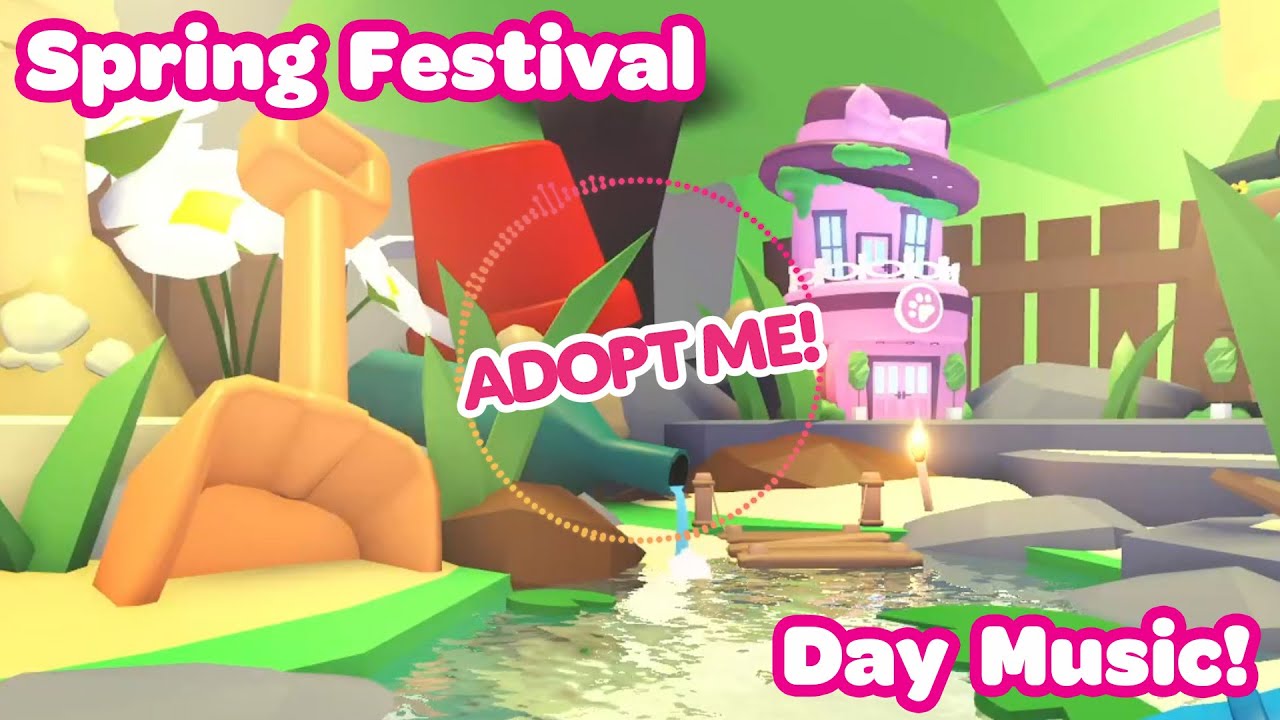 🌼 Spring Fest Day Music! 🌷 Adopt Me! On Roblox - YouTube