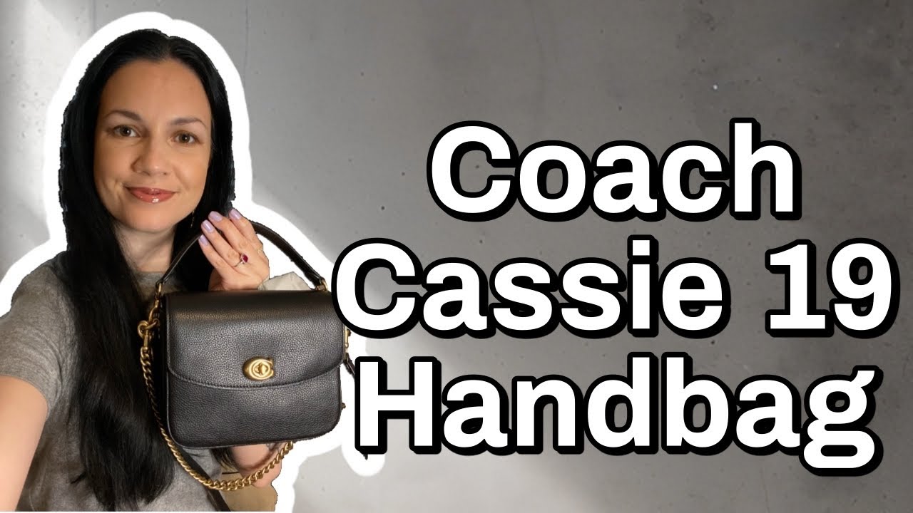 Coach Cassie 19 Review and What Fits Inside - YouTube