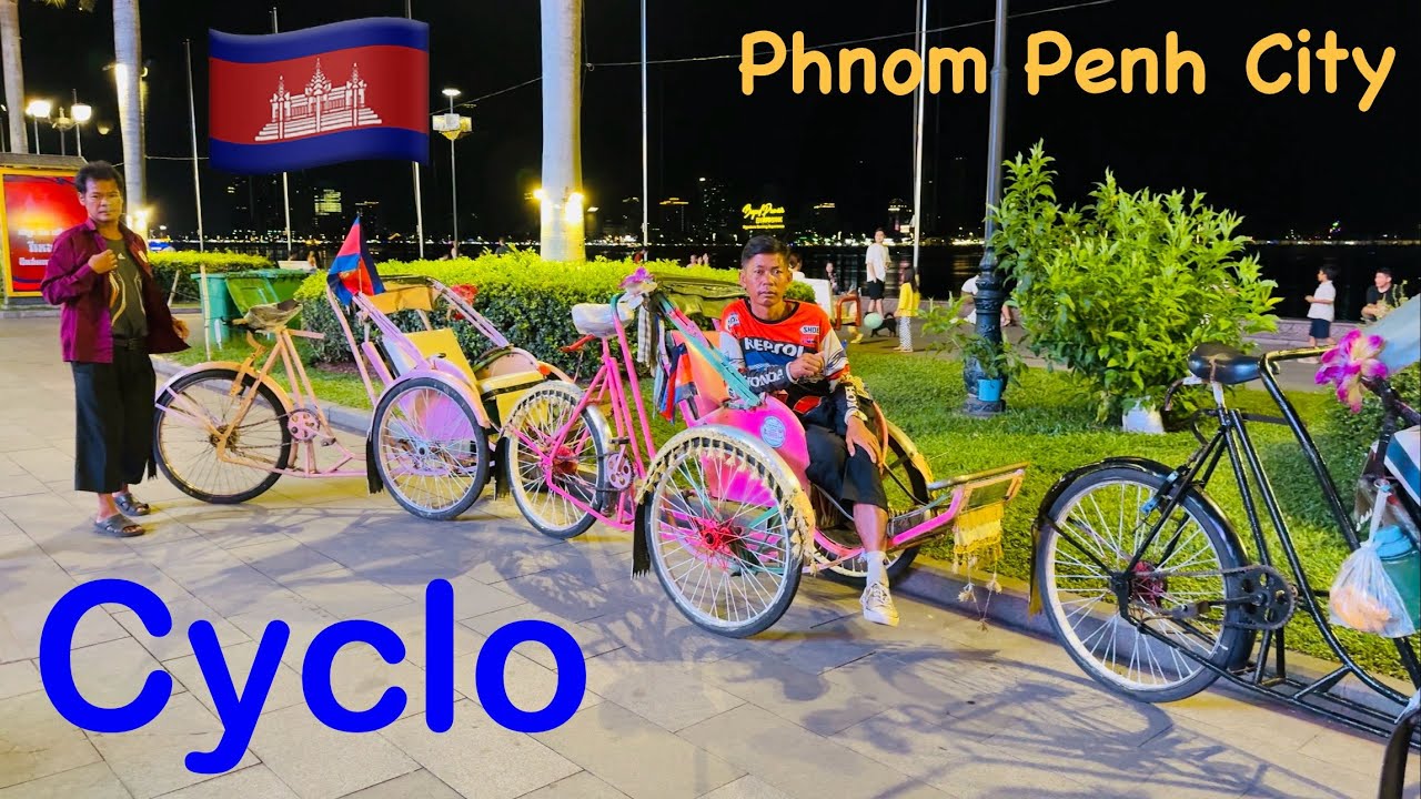 Walking Tour | Chaktomuk Riverside | Phnom Penh City | Cambodia ...