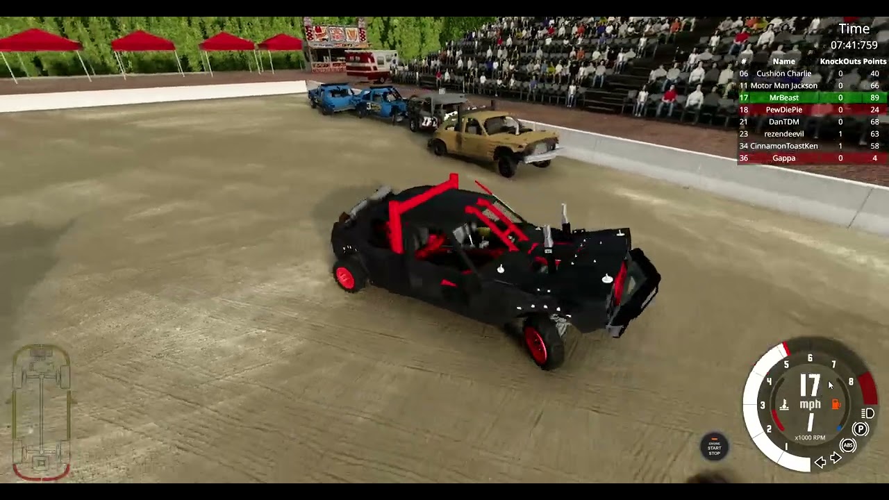 BeamNG drive demolition derby episode 19 - YouTube
