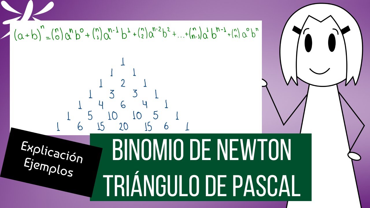 BINOMIO DE NEWTON | TRIÁNGULO DE PASCAL | EXPLICACIÓN Y EJEMPLOS - YouTube