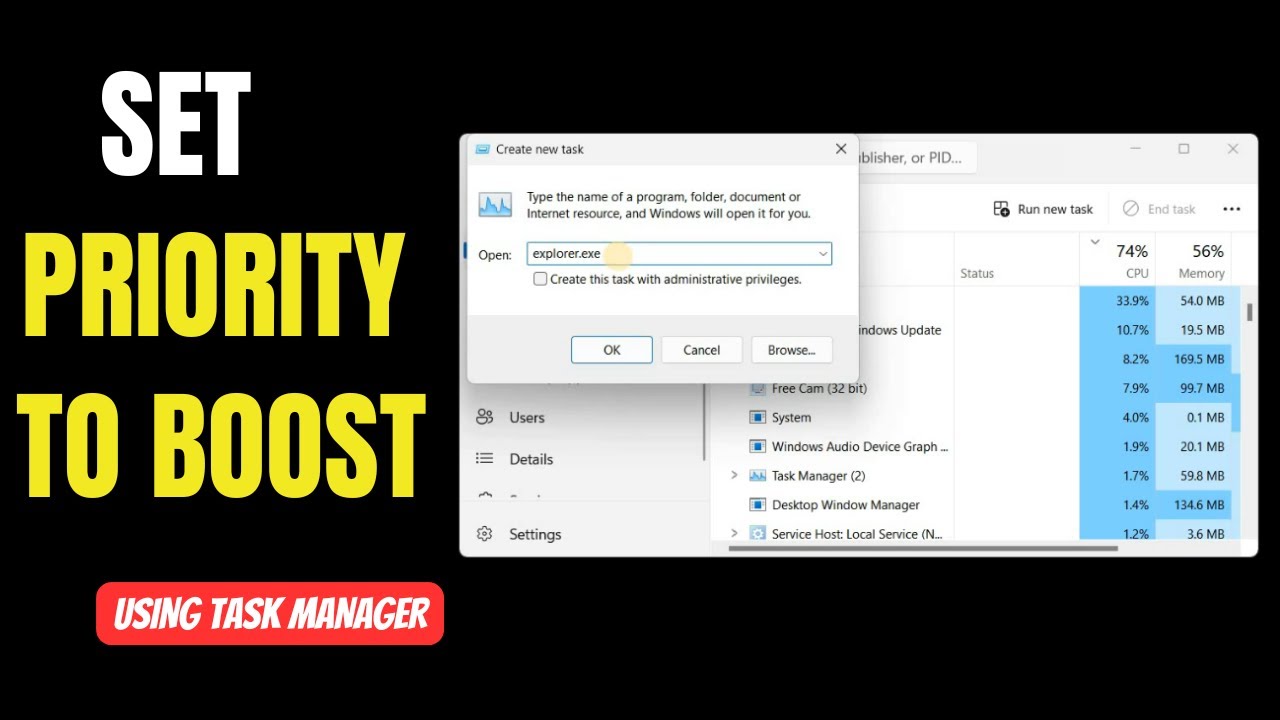 Easy Way to Set Priority in Windows Task Manager (Boost Performance ...