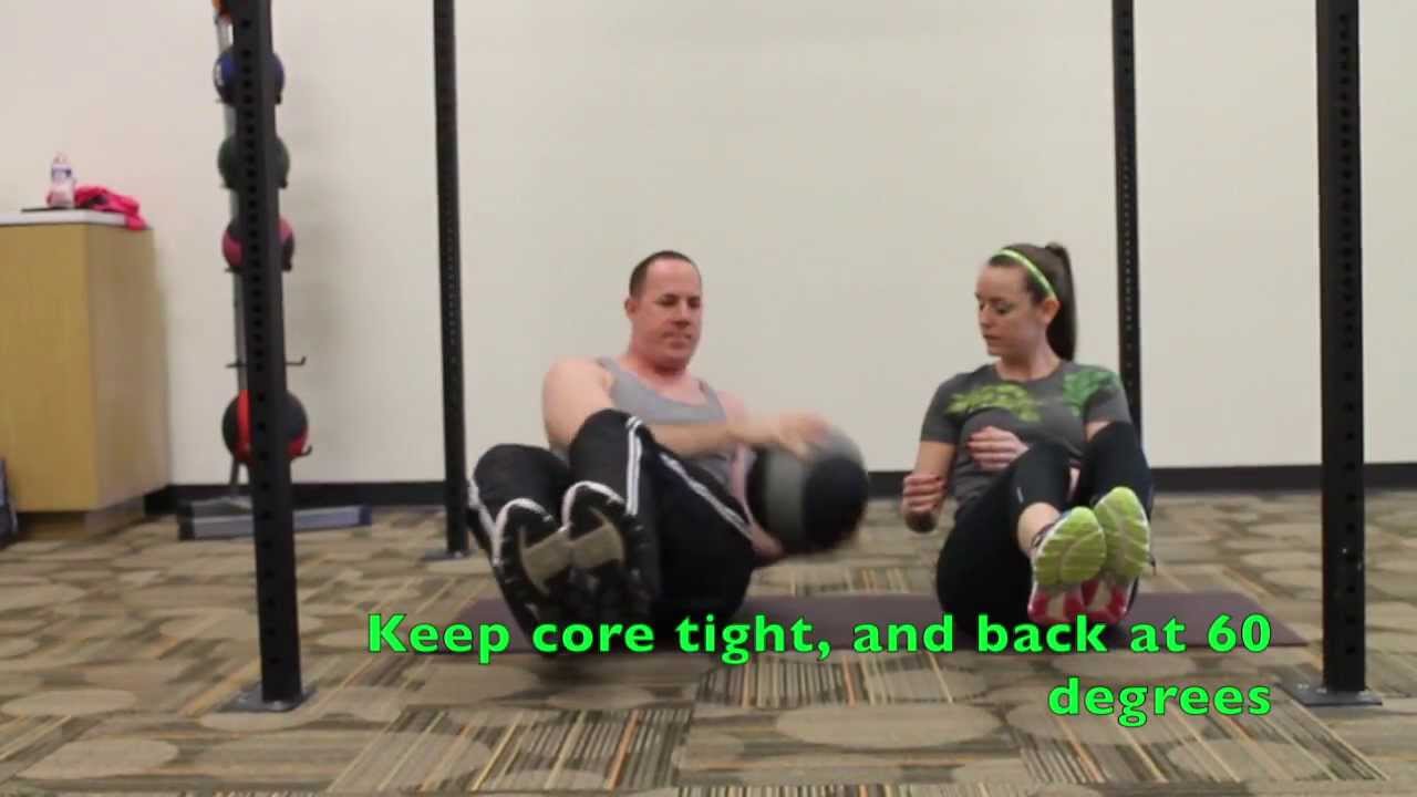 Partner Lifts- Rotations with Med Ball - YouTube