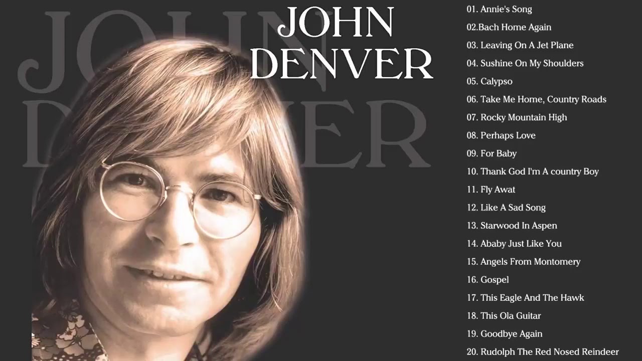 John Denver Greatest Hits Album - John Denver Best Songs Playlist - YouTube